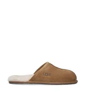 UGG Suede Scuff Slippers - Brown