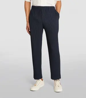 Issey Miyake Pleated Straight Trousers