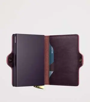 SECRID Basco Leather Twinwallet - Red