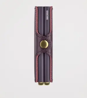 SECRID Basco Leather Twinwallet - Red