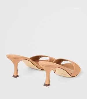 JIMMY CHOO Skye 70 Leather Mules