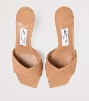 JIMMY CHOO Skye 70 Leather Mules