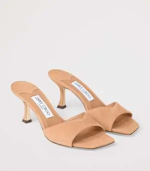 JIMMY CHOO Skye 70 Leather Mules
