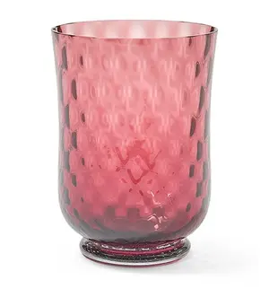 CABANA MAGAZINE Murano Glass Balloton Tumbler - Pink