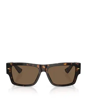 Dolce & Gabbana Acetate 0dg4451 Sunglasses - Brown