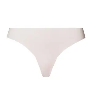 Hanro Invisible Cotton Thong - Nude