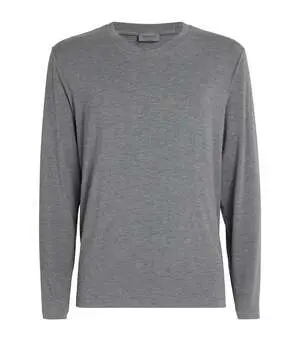 Hanro Casuals V-neck T-shirt - Grey