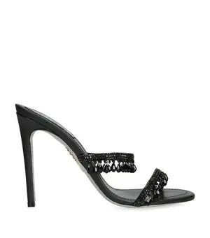 Women's Rene Caovilla Black Sandals
