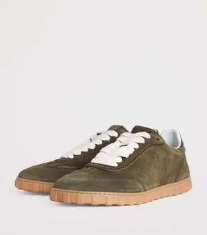 Ami Low-top Suede Sneakers