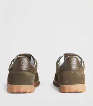 Ami Low-top Suede Sneakers