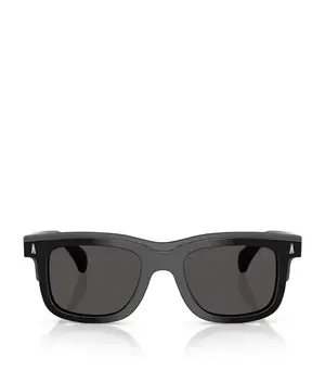 Moncler Acetate Sunglasses - Black