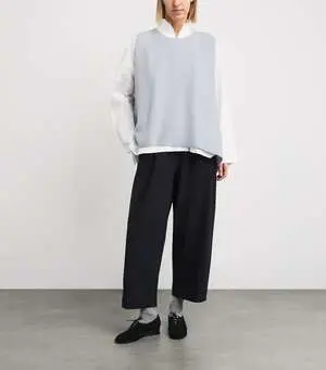 Eskandar Cashmere A-line Vest