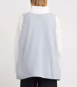 Eskandar Cashmere A-line Vest
