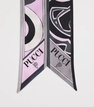 Emilio Pucci Silk Printed Scarf