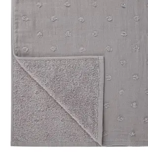 UCHINO Zero Twist Gauze Dots Bath Towel