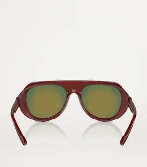 FERRARI Injected Fh2002qu Sunglasses - Brown