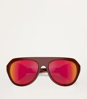 FERRARI Injected Fh2002qu Sunglasses - Brown