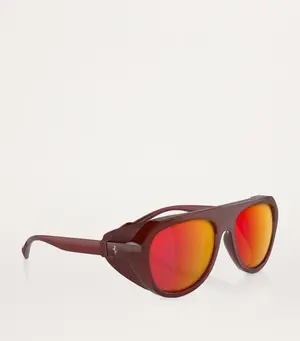 FERRARI Injected Fh2002qu Sunglasses - Brown