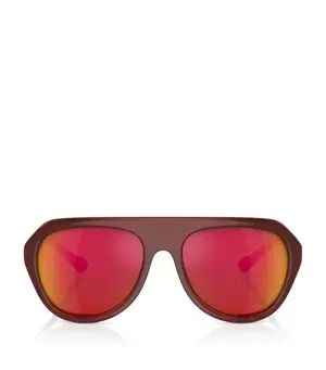 FERRARI Injected Fh2002qu Sunglasses - Brown