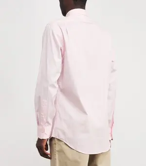 Polo Ralph Lauren Cotton Poplin Stripe Shirt - Pink