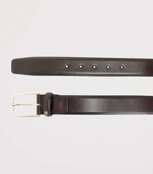 Santoni Leather Belt - Brown