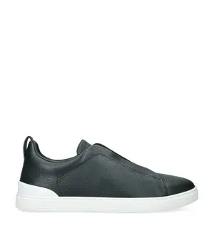 Zegna Trimmed Sneakers For Men