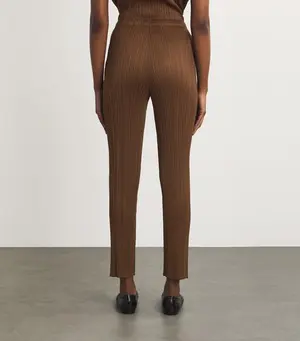 Issey Miyake Colorful Basics Trousers - Brown