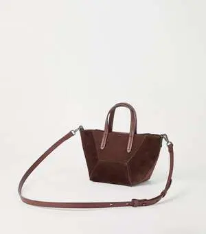 Brunello Cucinelli Mini Suede Bc Duo Tote Bag