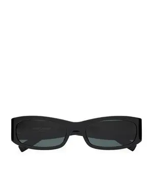 Saint Laurent Acetate Sl M152 Sunglasses - Black