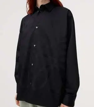 Loewe Cotton Anagram Shirt - Black