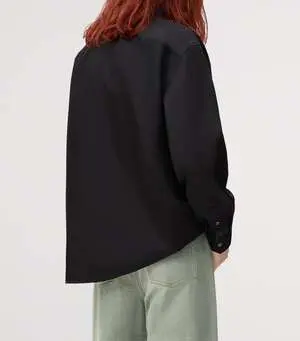 Loewe Cotton Anagram Shirt - Black