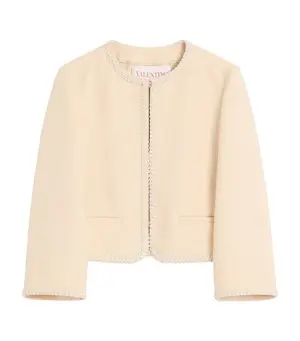 Valentino Garavani Embroidered Jackets For Women