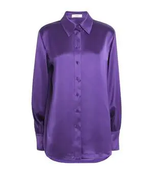 Casual Satin Shirts for Women