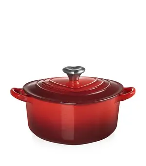 LE CREUSET Cast Iron Heart Casserole Dish - Blue