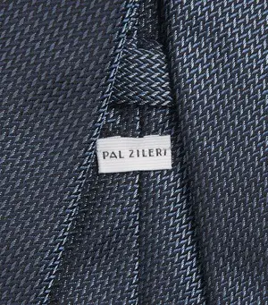 Pal Zileri Silk Geometric Jacquard Neck Tie