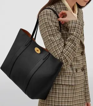 Mulberry Leather Bayswater Tote - Black