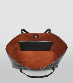 Mulberry Leather Bayswater Tote - Black