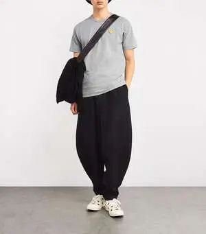 Play Comme Des Garcon Heart Logo T-shirt - Grey