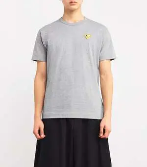 Play Comme Des Garcon Heart Logo T-shirt - Grey