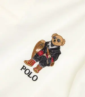 Polo Ralph Lauren Cotton Polo Bear Polo Shirt - Beige