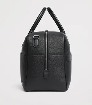 CARL FRIEDRIK Leather Duffle Bag - Black
