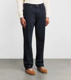 Paige Doheny Straight Jeans - Black