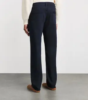 Paige Doheny Straight Jeans - Black