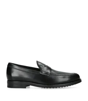 TOD'S Leather Gomma Loafers