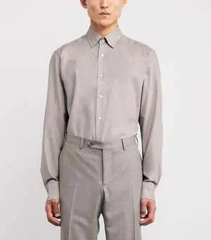 Brioni Cotton Shirt - Ivory