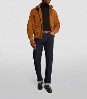 Ralph Lauren Purple Label Cashmere Rollneck Sweater - Black
