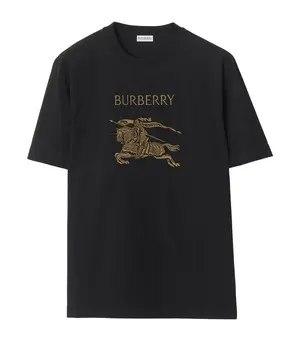 Burberry Embroidered T-shirts For Men