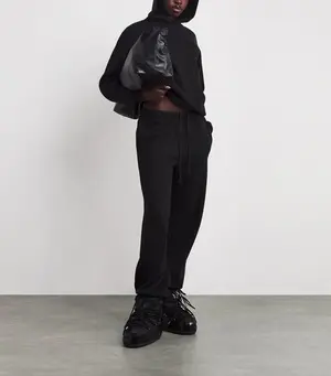 SKIMS Cotton-blend Fleece Straight Leg Sweatpants