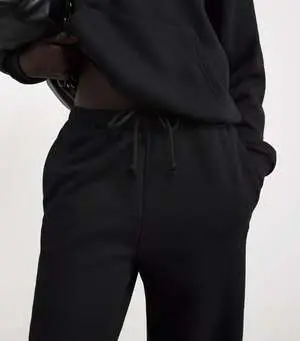 SKIMS Cotton-blend Fleece Straight Leg Sweatpants