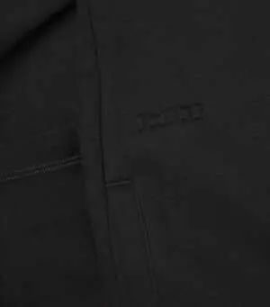 SKIMS Cotton-blend Fleece Straight Leg Sweatpants - Black